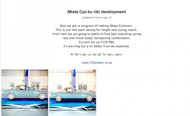 326 Power coilovers. Sperm parade. | ClubRoadster.net