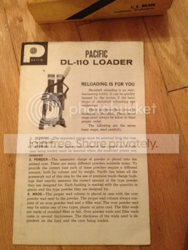 Pacific Reloading Press??? Update with photos > Reloading > AR15.COM