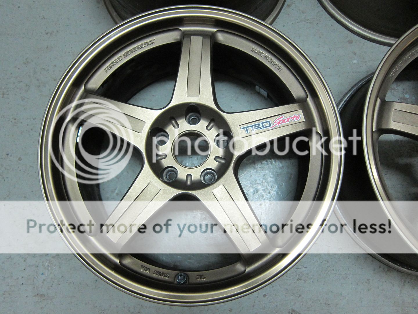 FS: TRD T3 Forged Wheel 18x8.5 +40, 18x9.5 +38 "Bronze, SUPER RAREEEE ...