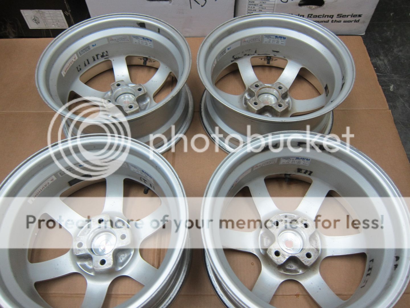 FS: SUPER RARE "Volks TE37 CUP" 15x7 +38, 4x100 "MINTTTT ...