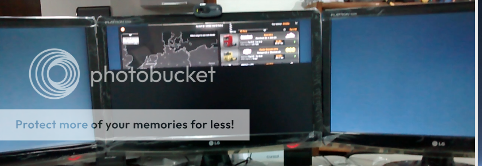 Black stripes on the menu when using 3 monitors at 5760x1080 - SCS Software