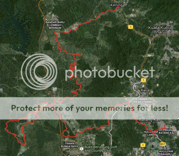 The Batu Arang Kerling Route - 180km Round Trip. | Ride Asia Motorcycle ...